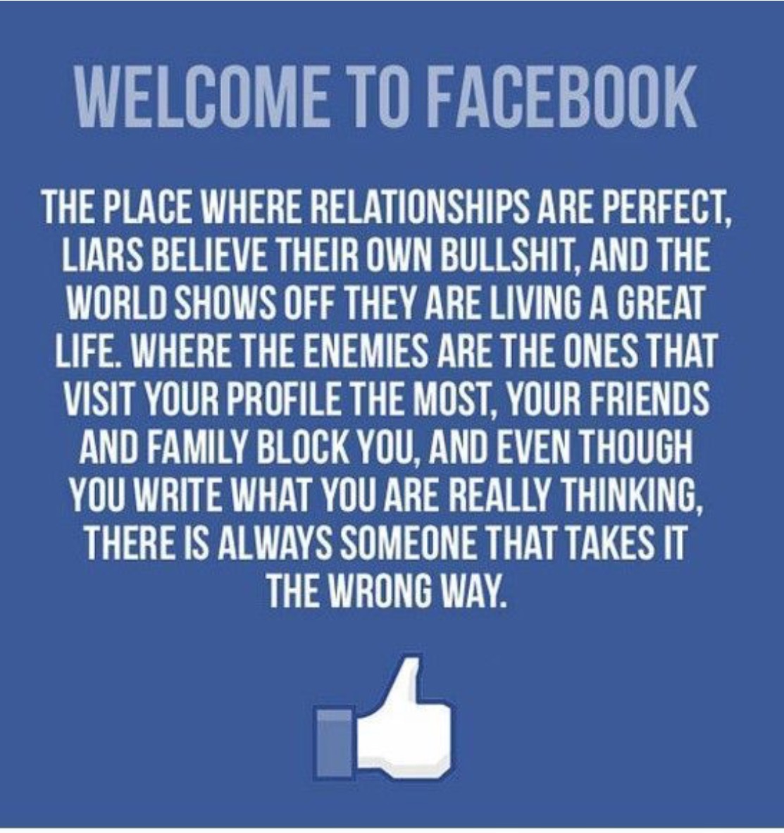 Life without Facebook – mypurplepack